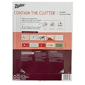 Makeup And Accessory Bags, Contain The Clutter, Use in Gym, Airport, Poolside, Desk, Date Night, Brushes, Lotion (15 Designs Bags) (Boho Collection)