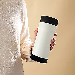 10 Pack 65mm Silicone Coasters Rubber Bottoms Tumblers Sleeve Water Bottle Bumpers Insulation Mat Non-Slip Cup Mug Coaster (Black + White)