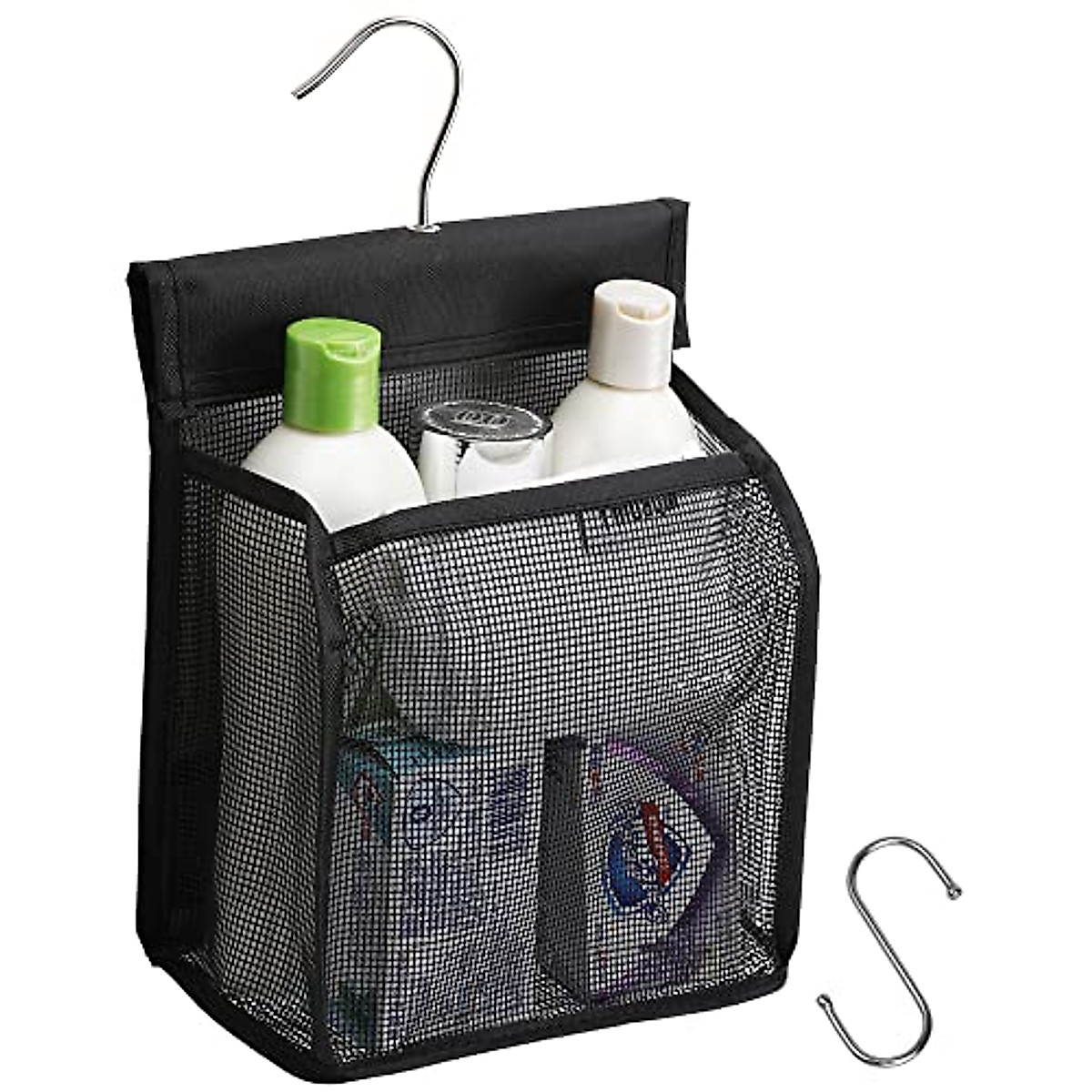 ALYER Mini Bathroom Storage Basket,Strong Serial Type Mesh Shower Caddy (1)