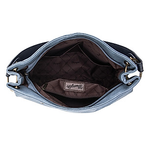 Wrangler Hobo Bags for Women Leather Hobo Purses Shoulder Bag Tote Bag Womens Purses and Handbags WG20-918JN