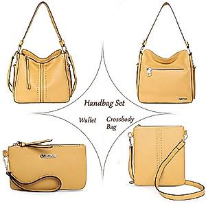 Montana West Hobo Bags for Women Shoulder Bag Leather Handbags Crossbody Tote Bag MWC-1001S-3MSTD