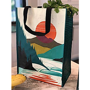 Foremost Reusable Bag Standard Size Artist Series 4 Pack, Multicolor, (74014)