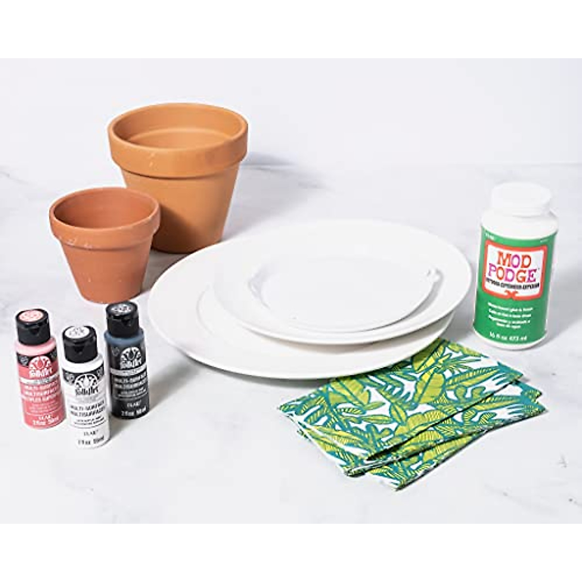 Mod Podge Waterbase Sealer, Glue and Finish for use Outdoors (16-Ounces), , White