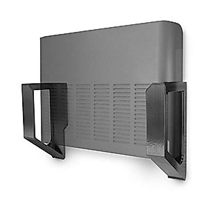 Screwless 2.25" Wide Cable Box Mount, Modem, Router, Mesh, Streaming Media Devices & More Wall Mount | Wall Mount Any Device Upto 2.25" Wide & 6lb in Weight, VHB Adhesive, No Tools by Brainwavz