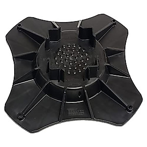 Foundation Block System for 1.5" - 2' Joist and Bearers as Well as 3.5" x 3.5" and 4" x 4" Posts, for Low Profile and Raised Decks, Sheds - DHFB1