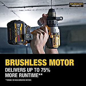 DEWALT FLEXVOLT 60V MAX* Cordless Drill Combo Kit, Hammer Drill & Impact Driver (DCK299D1T1)