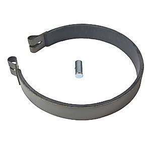 awtetpje 6" Brake Band & Pin Kit for Go Kart ATV Mini Bike Four Wheeler Quad UTV Fun Yard Cart Parts Brakes