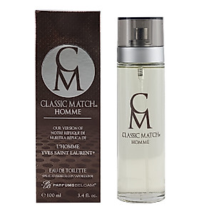 Parfums Belcam Classic Match Homme, our version of a Prestige Designer Eau de Toilette Spray, 100 ml