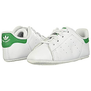 adidas Originals Baby Unisex Stan Smith White/White/Green 5K
