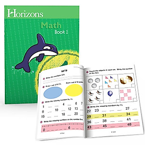 Horizons 1st Grade Math Student Book 1 (Lifepac)