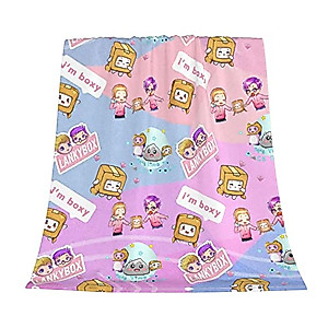 zalyhulp Blanket Warm Cozy Microfiber Soft Plush Throw Blanket Ultra Luxurious Plush Blanket for Bed Couch Sofa Outdoor Travel