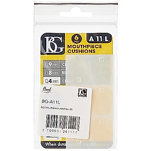 BG(0002698761) BG-A11L Patches for Clarinet, Screw Alto Saxophone Mouthpiece (A11L)