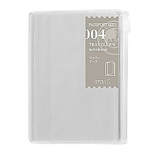 Midori Traveler's Notebook (Refill 004) Zipper Case Passport Size