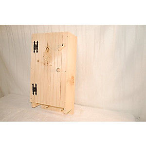 Unfinished Medicine Cabinet. This Cabinet Can Be Used for Many Different Things. It Originally Was Called a Soap Cabinet Back in the Day. You Can Decorate This to Match Your Home Decor. Measures: 11 1/4" X 6 1/2" X 23" Tall.