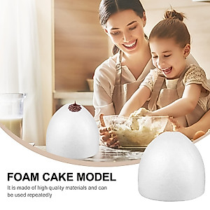 DOITOOL White Dresses Doll Dress Cake Mold Doll Cake Pan Mold Princess Doll Cake Bottom Mold Foam Cake Dummies Dessert Cake Shaper Baking Molds for Home Kitchen 8inch Wedding Decor