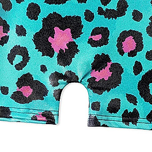 EQSJIU Girls Leotards For Gymnastics Size 5/6 Years Old 5t With Shorts Pink Leopard Blue Biketard Hot Pink Green Dance Clothes Outfits