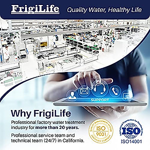 FrigiLife Faucet Water Filter Replacement for Pur® Plus RF9999® RF3375, FM-2500V, FM-3700 PFM350V PUR-0A1 PFM400H PFM450S PFM150W FM2500V FM-3700 for All PUR Faucet Filtration Systems, 3Combo