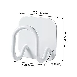 Poeland Sponge Holder for Kitchen Sink, Strong Adhesive Small Sponge Holder with Glue, SUS304 Waterproof & Rustproof Sponge Holder Sink Caddy