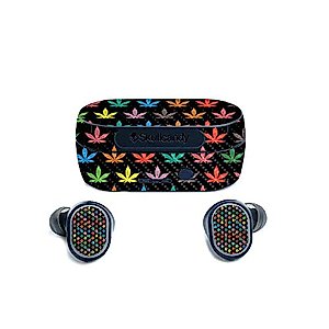 MIGHTY SKINS MightySkins Carbon Fiber Skin for Skullcandy Sesh True Wireless Earbuds - Sticky Icky Icky | Protective, Durable Textured Carbon Fiber Finish | Easy to Apply | Made in The USA