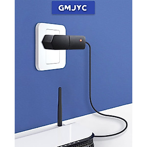 GMJYC 12V 1A 12W Adapter, 120-240V AC to DC 12volt 1amp 500mA 800mA Power Supply with 5.5x2.5mm Tip for Fan, Massagers, WIFI, Home Camera, Printer, Router, Keyboard, Electronic Piano, LED Light Strips