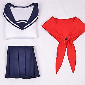 xhtwcy Yandere Simulator Ayano Aishi Yandere-chan Cosplay School Uniform Customized Any Size (S)
