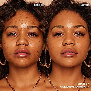 NYX PROFESSIONAL MAKEUP Bare With Me Tinted Skin Veil, Lightweight BB Cream - Cinnamon Mahogany