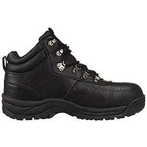 Propét Mens Shield Walker 6 Inch Waterproof Composite Toe Work Safety Shoes Casual - Black - Size 11 5E