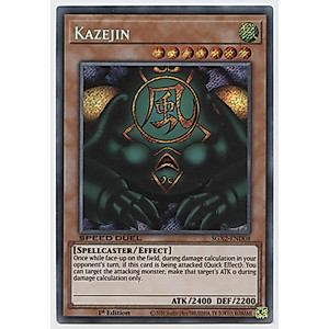 YU-GI-OH! Kazejin - SGX2-END08 - Secret Rare - 1st Edition