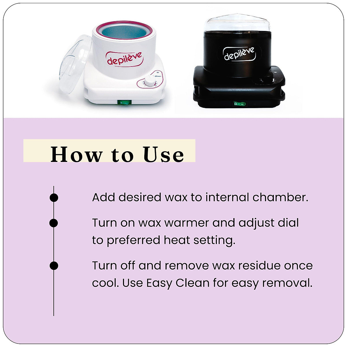 Depileve 340d deluxe Warmer