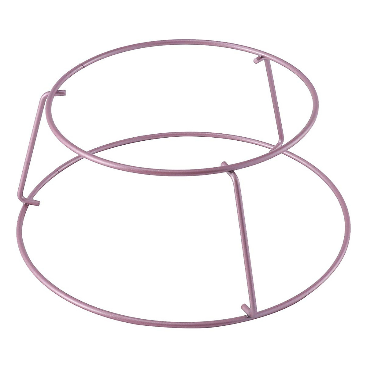 Hemoton Bread Cooling Rack Cooling Rack Round Mega Cooling Rack Roasting Rack Baking Cooling Rack Cake Mold Rack Pastry Rack Rose Gold Cake Stand Cake Holder Large Stainless Steel Chiffon