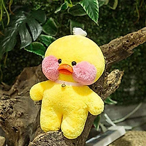Duck Stuffed Animal Toy,Soft Plush Toy for Kids Girls Hugglable Stuffed Toy with Cute Hat&Costume, Best Gifts for Christmas 12 inches