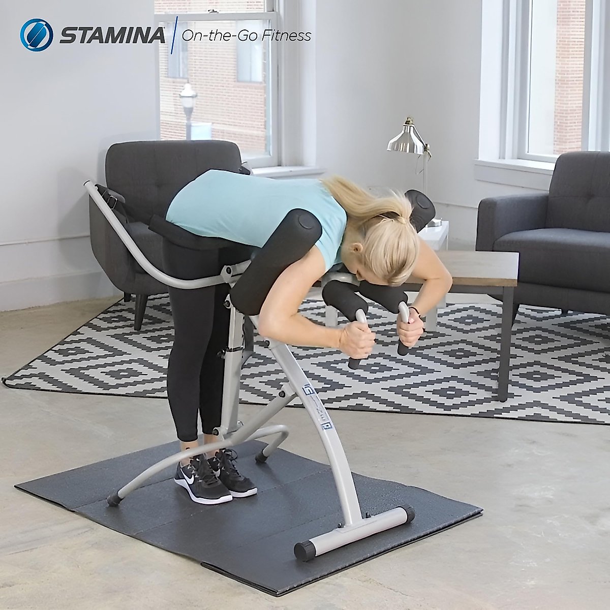 Stamina Products Inline Traction Control System for Spinal Decompression, Joint Pain, and Back Relief Without Inversion