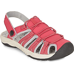 Khombu Women's Create Sandals, Red, 7