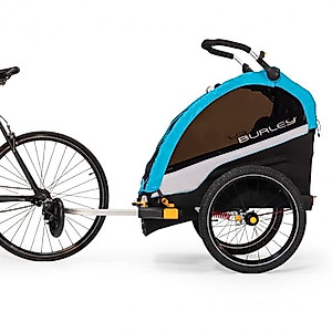 Burley D'Lite X, 2 Seat Kids Bike Trailer & Stroller