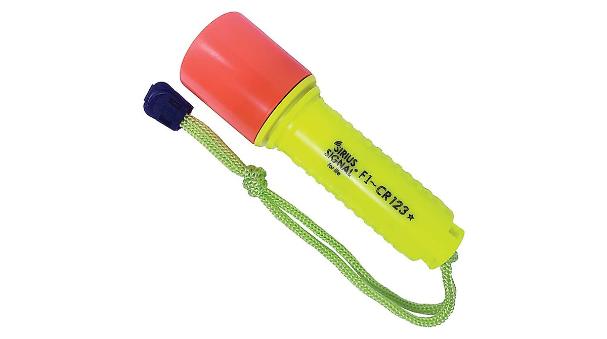 Sirius Signal Waterproof LED Flashlight - 80 Lumen