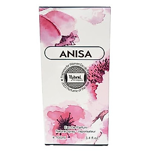 Hybrid & Company Anisa Fragrance for Women Eau De Parfum Natural Spray Fresh Floral Scent, 3.4 Fl Oz