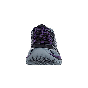 Merrell womens Siren Edge 3 Hiking Shoe, Black/Acai, 9.5 US
