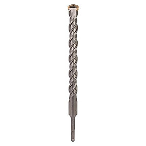 Sabre Tools 1 Inch x 12 Inch SDS Plus Rotary Hammer Drill Bit, Carbide Tipped for Brick, Stone, and Concrete Version 2 (1" x 10" x 12")