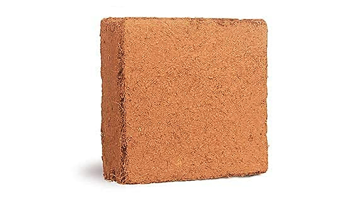 Kempf Compressed Coco Coir Pith Block - Eco-Friendly Potting Mix 17 Gallons