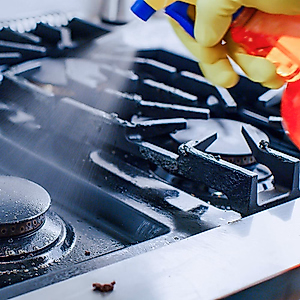 Zep Heavy-Duty Citrus Degreaser Cleaner Concentrate - 1 Gallon (1 Unit) ZUCIT128 - Restaurant Grade Degreaser and Cleaner Removes Oil, Grease, Adhesive, and Kitchen Soil