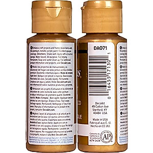 DecoArt DASK268 Dazzling Metallics Sample Pack