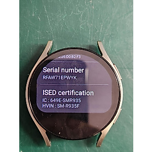 SAMSUNG Galaxy Watch 6 (40mm, WiFi + 4G LTE) 1.3" Super AMOLED Smartwatch GPS Bluetooth, Fully Unlocked w/Sleep Coaching, Water Resistant, BP Monitor R935U (w/Fast Charger Cube, Graphite) (Renewed)