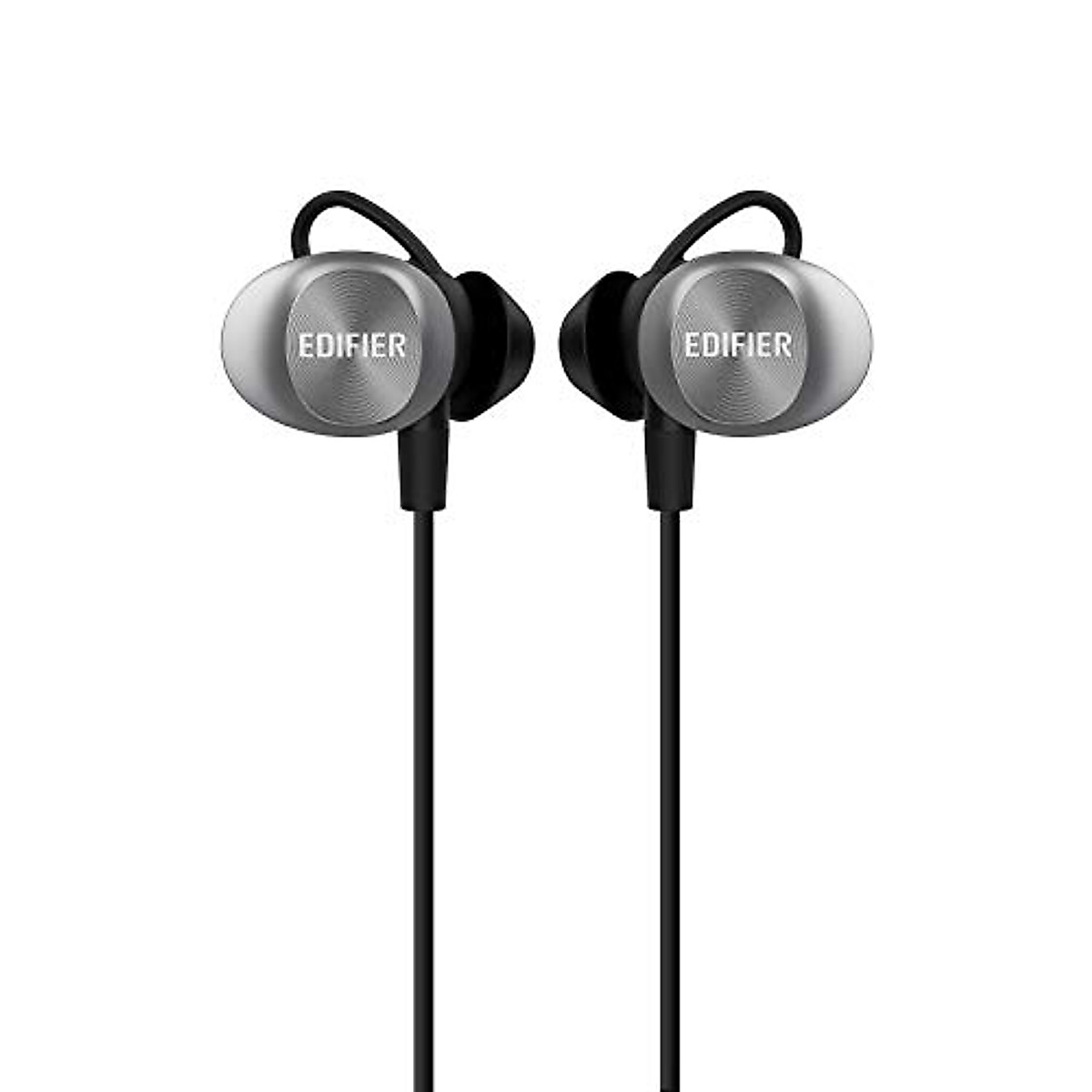 Edifier W285BT Wireless Sports Headphones - Bluetooth 4.2 IPX4 Sweat Splash Proof in-Ear Earphones with AAC Support - Black