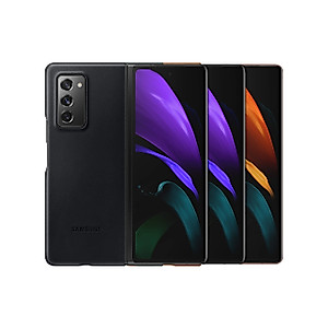 Samsung Galaxy Z Fold 2 5G Leather Case , Brown (US Version)