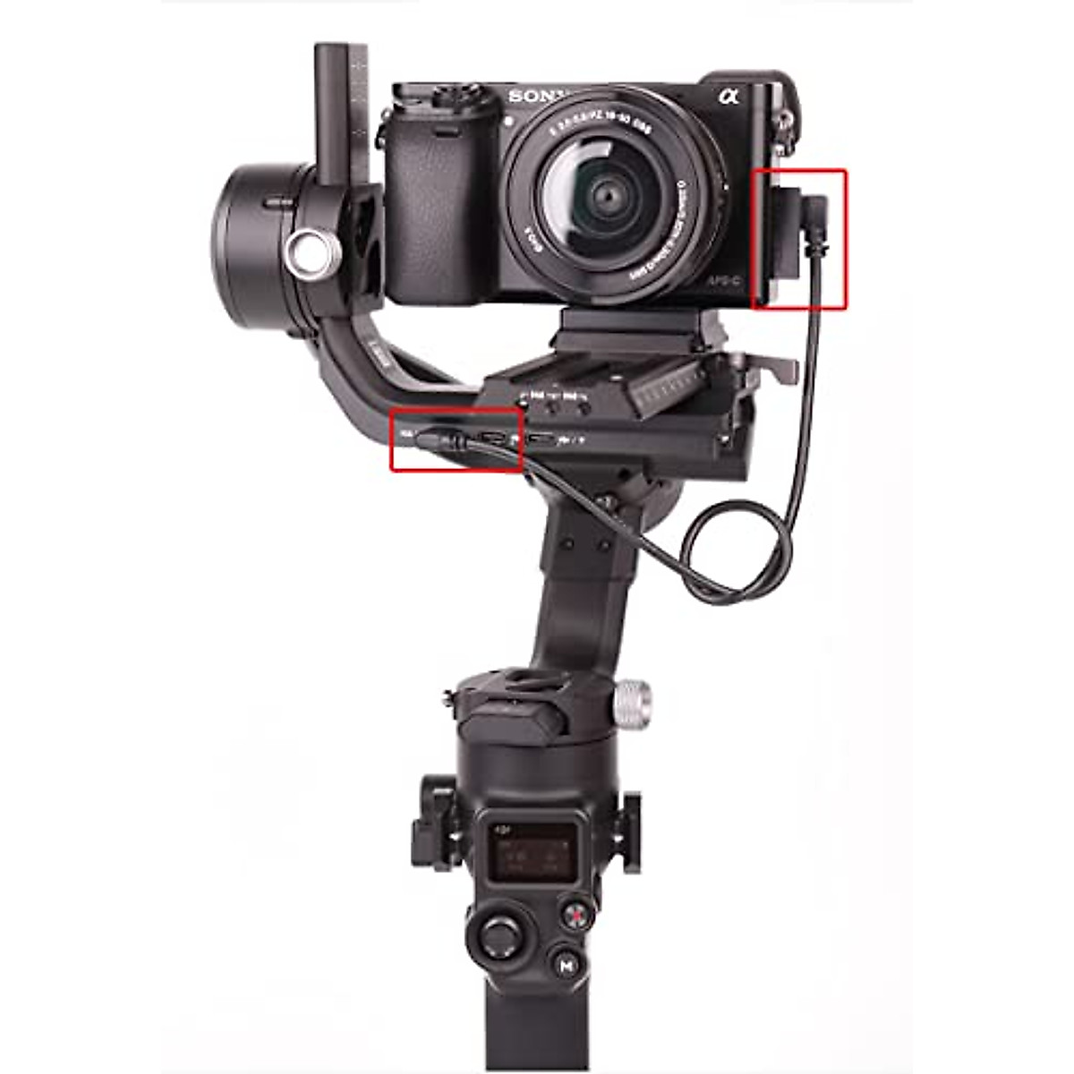 Camulti Multi to USB-C Type C Control Cable for DJI Ronin RSC2 RS2 RS3 RS3 pro RS3 Mini stabilizer Compatible with Sony Camera a6300 a6400 a7M3 a7S2 a7R3 a7R4 a7S3 a7M4