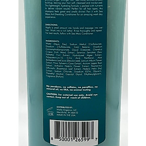 Mielle Sea Moss Blend Collection - Anti-Shedding Shampoo, Conditioner, Hair Masque 3 PCS Bundle Set