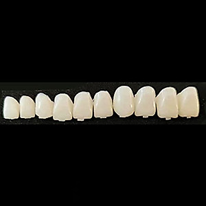 10pcs Dental Oral Fake Teeth Tooth Covers molds with 3Colors Repair Snap on Smile Veneers Dentures Adhesive Beads Cosmetic Kits