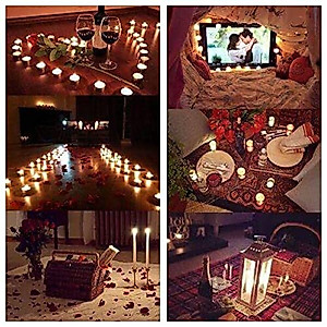Valentines Day Decoration 1000 Red Rose Petals 50 Heart Candle 20 Heart Balloons LOVE Balloon for Anniversary Wedding Birthday Party Decor Romantic Decorations Special Night for Him Her