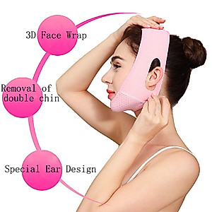 V Line Face Lift for Women Eliminates Sagging Skin Lifting Firming Anti Aging, Facial Slimming Strap, Pain Free Face Lifting Belt, Double Chin Reduce1
