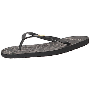 Roxy Women's Viva Stamp II Sandal, Open Yellow, 9